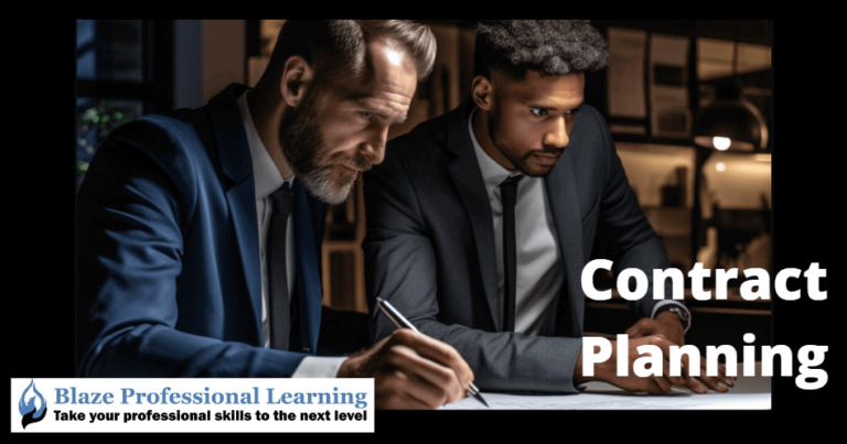 What is Contract Planning? | Blaze Professional Learning